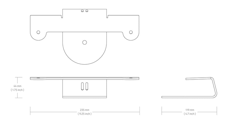 Tripod Mount for Logitech Rally Bar Mini | Heckler