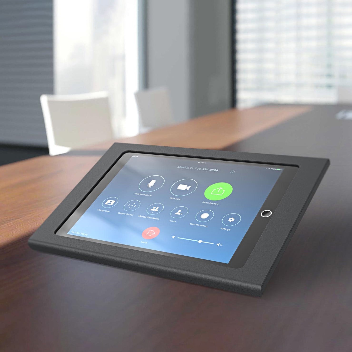 Zoom Rooms Console & Holder for iPad 10.2-inch 7th 8th 9th Generation ...