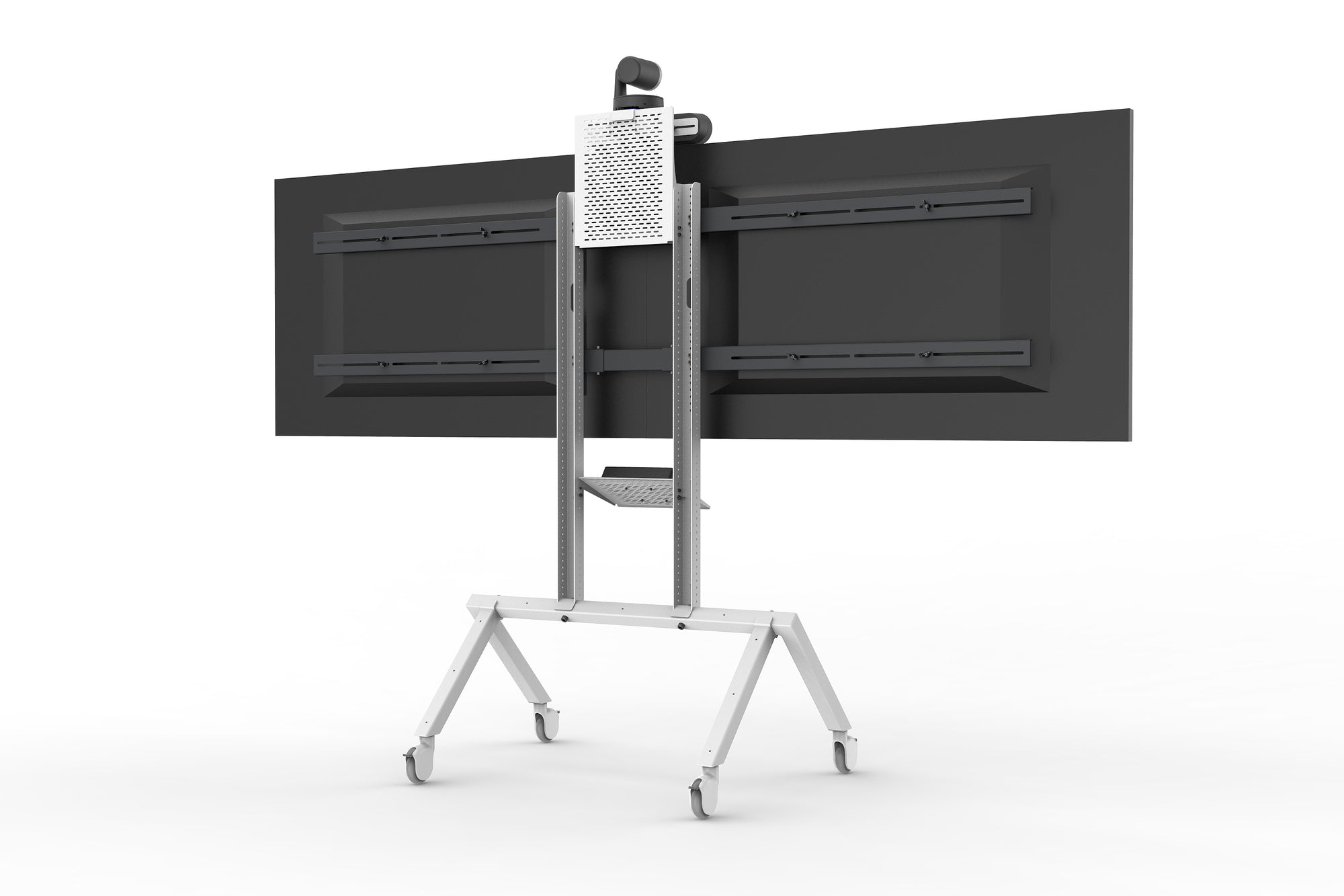 AV Cart & Stand Dual Display Kit & Hardware | Heckler